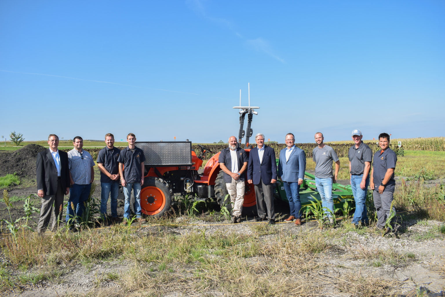 Autonomous Farming Becoming a Reality Through Donation of Tractor