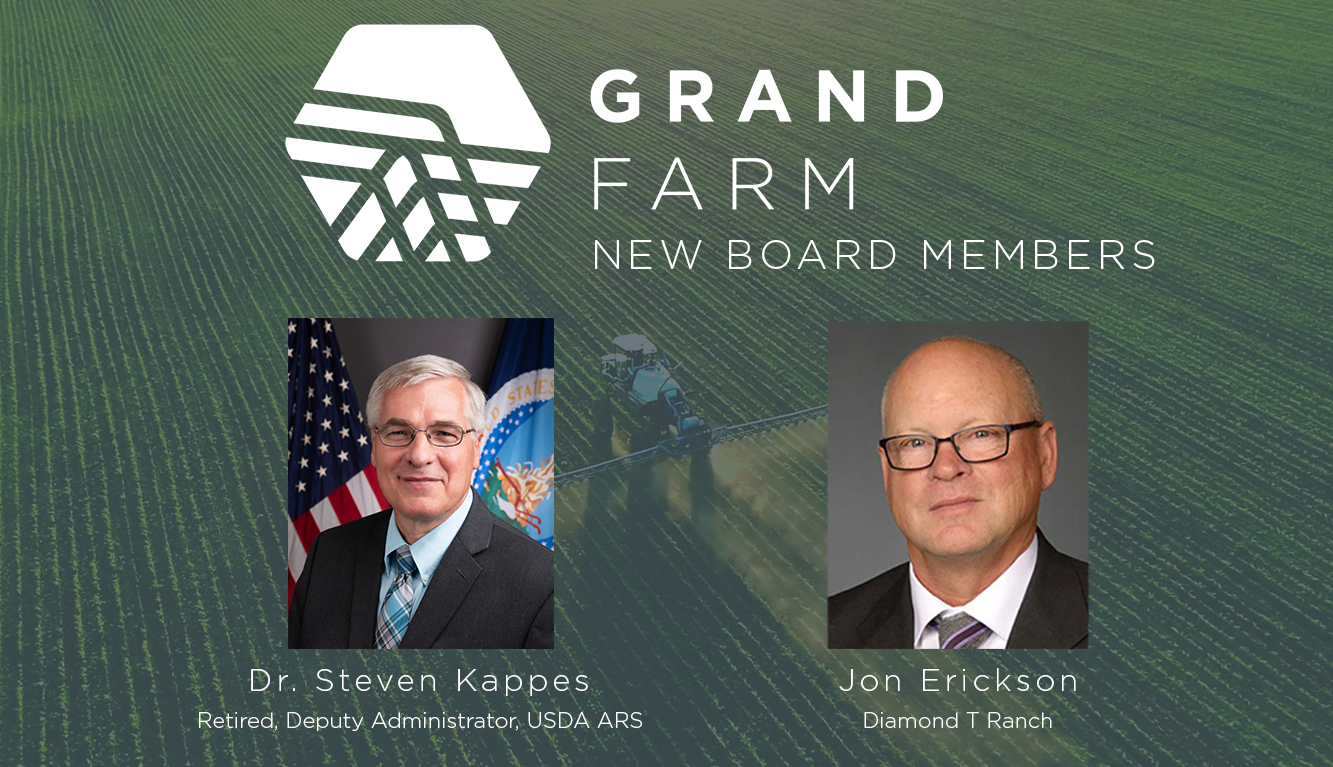 Grand Farm Welcomes Jon Erickson and Dr. Steve Kappes to its Board of ...